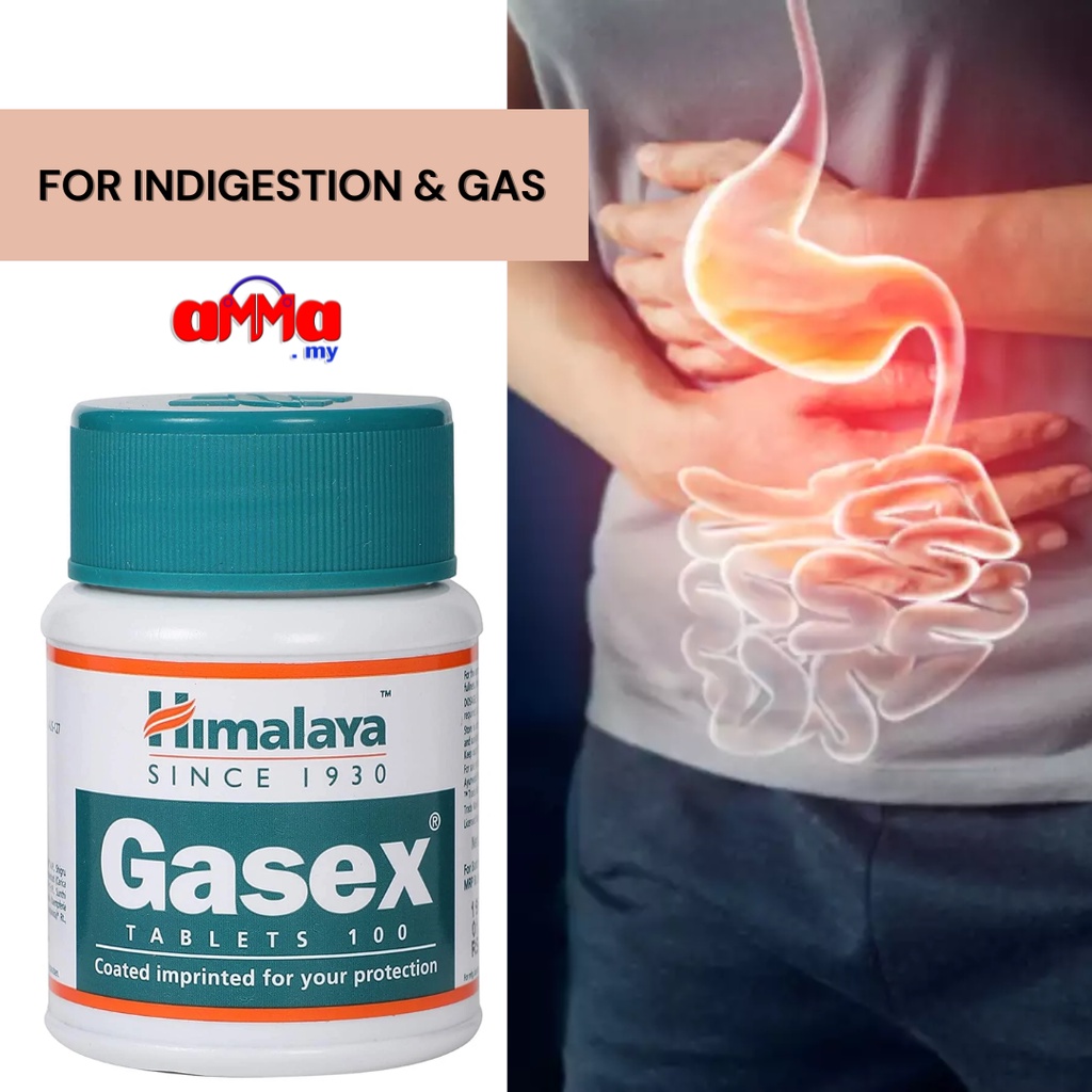 Himalaya Gasex Tablet Aris Triphala Green Tea Improves Digestion ...