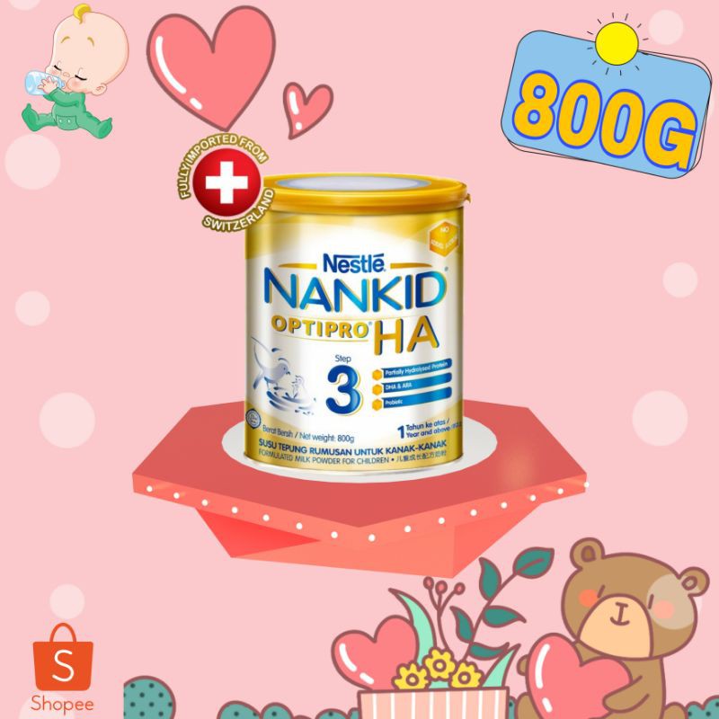 Nestle NAN KID Optipro HA Step 3 800g | Shopee Malaysia