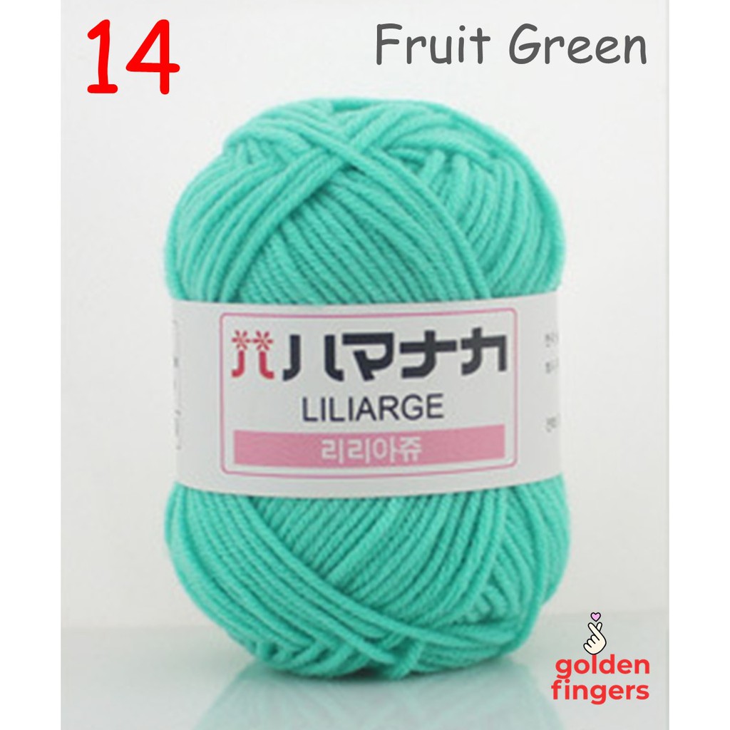 (Wholesale) LILIARGE 25grams 4plys Milk Yarn / soft Yarn / Baby Yarn ...