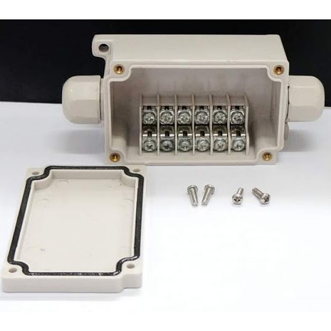 PVC BOX | TIBOX | TJ- 4P | TJ- 6P | TJ-10P | TERMINAL BLOCK BOX | PVC ...