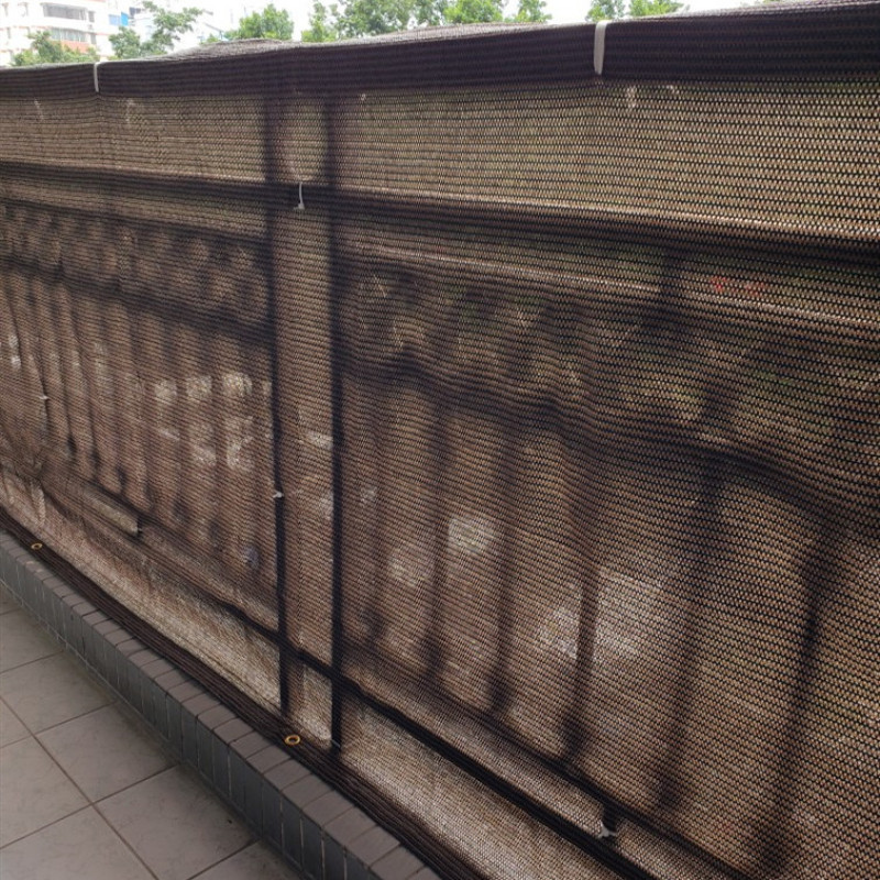 Fence Sun Shade Mesh Balcony Shade Net Privacy Screen for Balcony ...