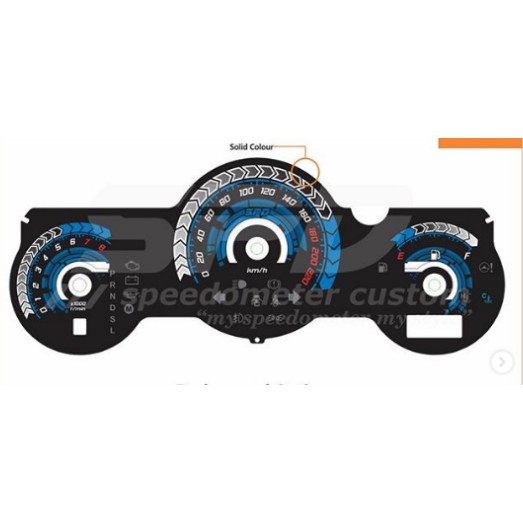 [PRE ORDER] Panel Instrument Cluster Meter Speedometer Custom Honda ...