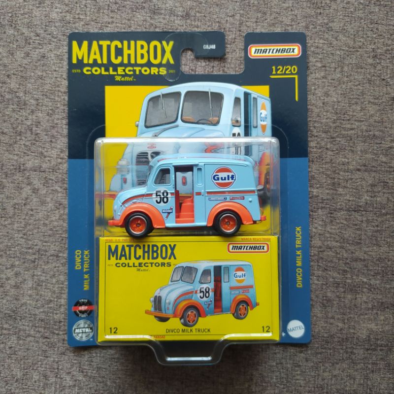 Matchbox Collectors Gulf Oil DIVCO Milk Truck | Shopee Malaysia