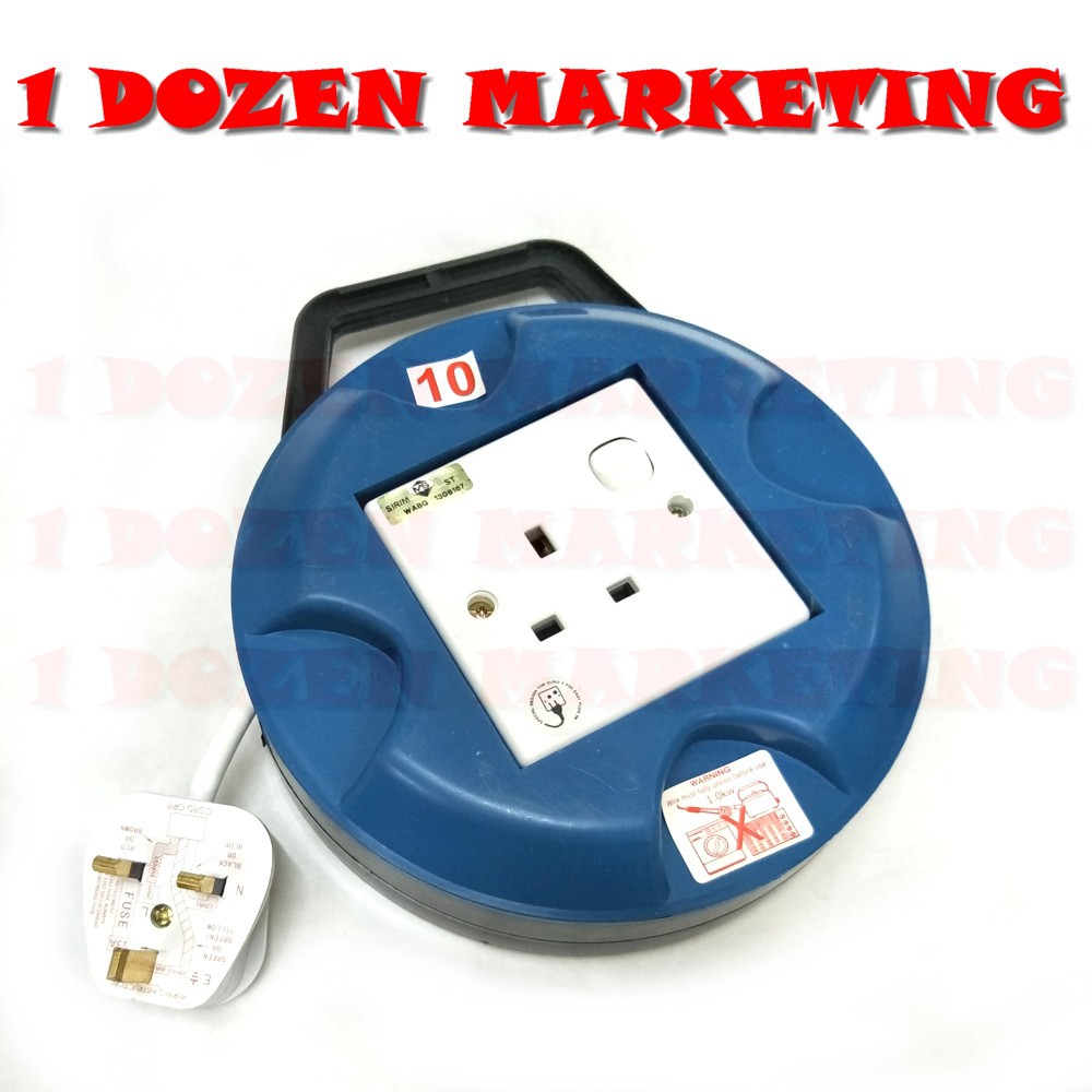 1 Dozen Round House Extension wire 10 Meter 3c x 40/0.16mm Cable ...