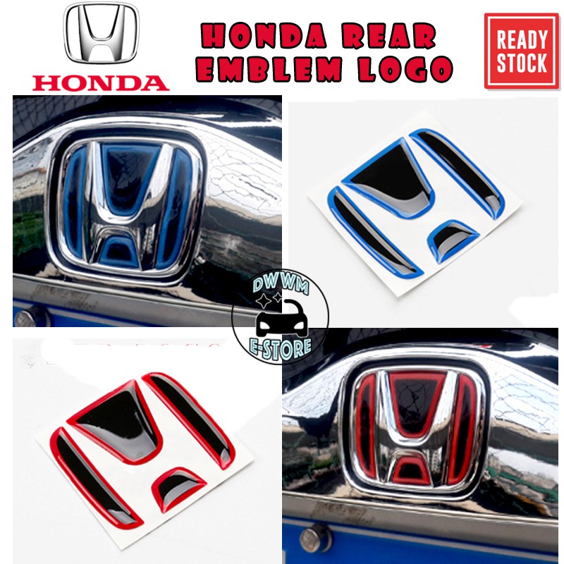 Honda rear emblem logo type R mugen for City Civic HRV Jazz | Shopee ...