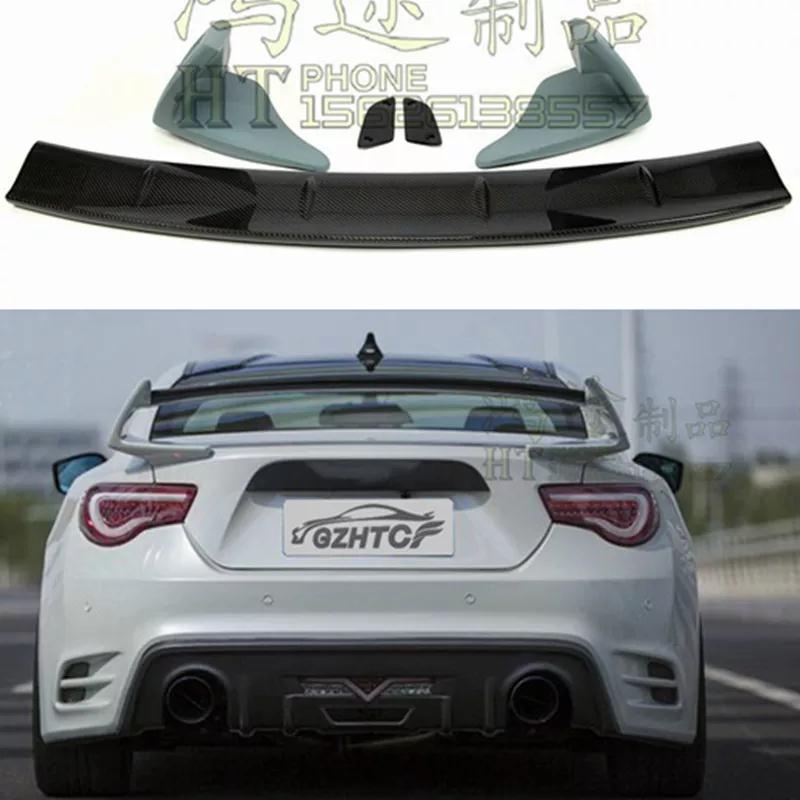 Car shape unpainted and color FRP Style GT 86 BRZ rear trunk spoiler ...