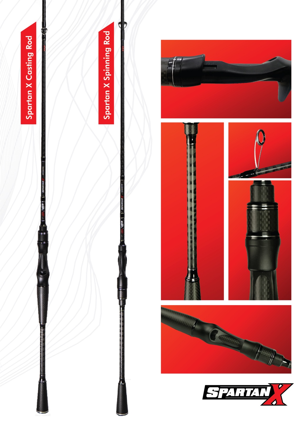 EXP ROD SpartanX Carbon Fiber 1PCS Fishing Rod Medium Heavy Bait ...