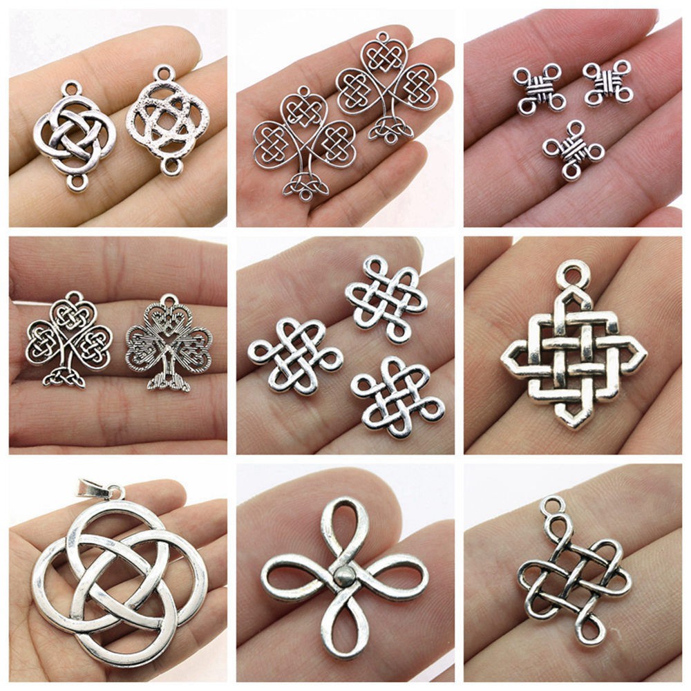 Chinese Knot Charms For Jewelry Making Handmade Diy. | Shopee Malaysia