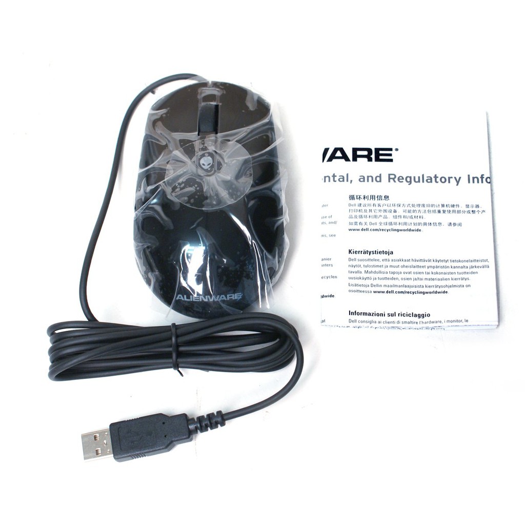 Genuine Alienware KKMH5 MODMUO USB Gaming 3 Button 1200 DPI Mouse ...