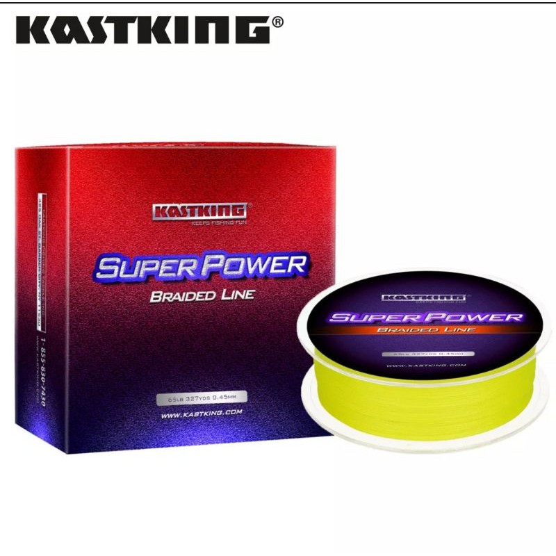 KastKing SuperPower Braided Fishing Line 300m (6lb-30lb) | Shopee Malaysia