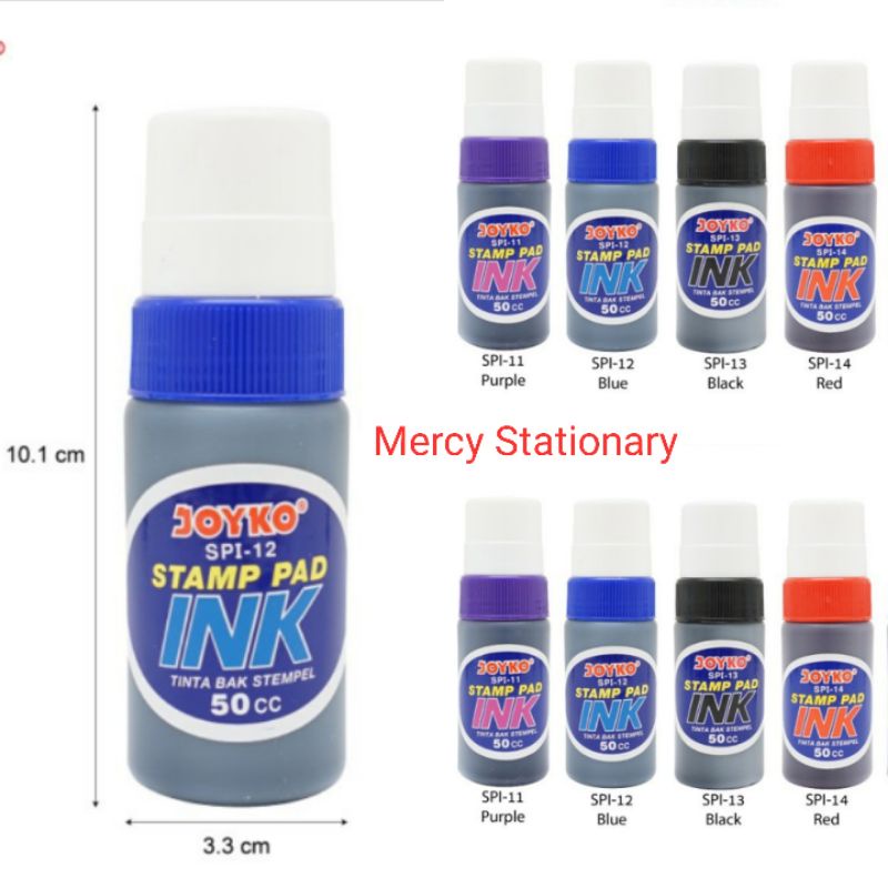Stamp Ink Stamp Ink 50 cc Stamp Pad Ink Stampad | Shopee Malaysia