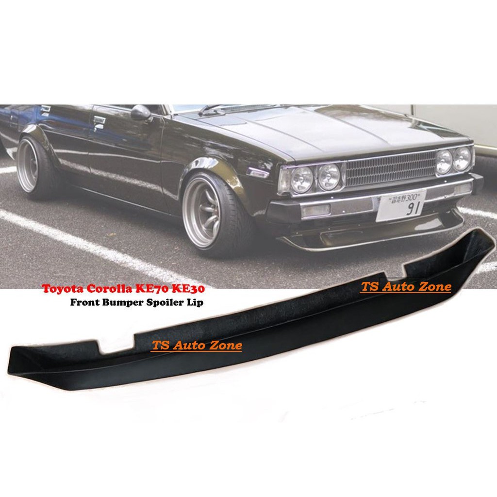 Toyota Corolla KE70 KE30 TE71 Front Bumper Spoiler Lip Air Dam Spoiler ...