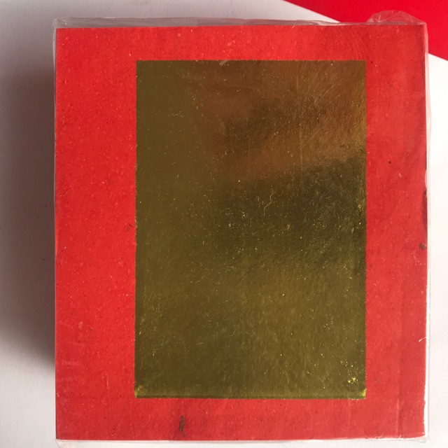 Gold Paper Miniature Gim Ticket 5 Inch * 4 Half Kim Kien (LJ) Used To ...