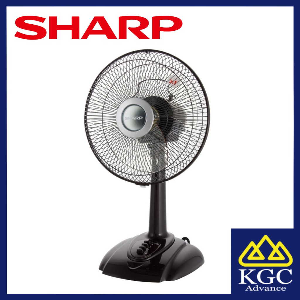 Sharp Table Fan - Black PJT12 | Shopee Malaysia