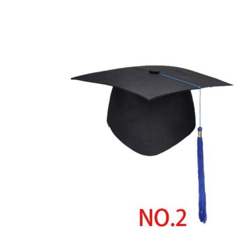 🇲🇾Topi Convo Graduation Dewasa Cap Hat Costume Cosplay Motarboard ...