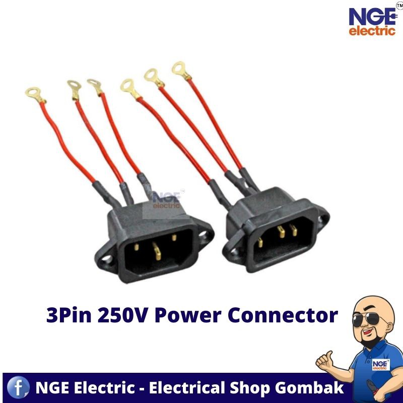 KITCHEN| Rice Cooker Accessories, three-pin socket , copper pin, 3Pin ...