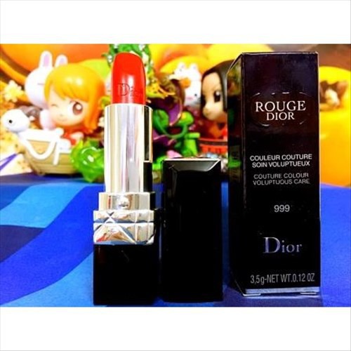 Chunsheng Industry Department Store Counter CD Dior Blue Star Lipstick Color No.: 999 (3.5g ...