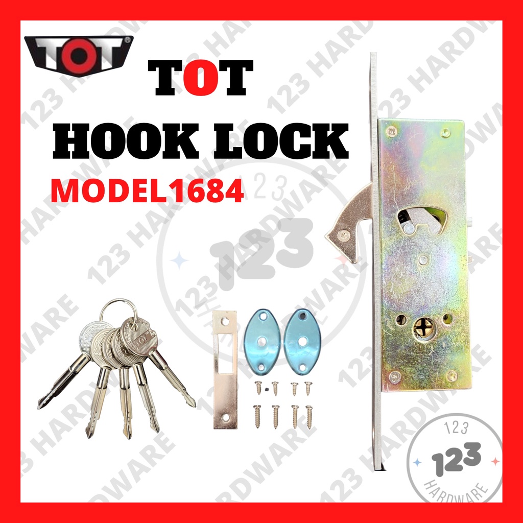 [*READY STOCK*]TOT 1684 Hock Lock/Grill Lock Set | Shopee Malaysia