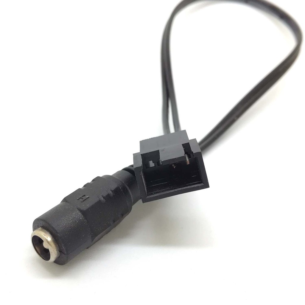 PC 4 Pin Fan Male To 5.5x2.1mm Female DC Power Cable 12v 9v 5v fan ...