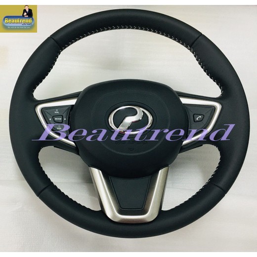 New Myvi Steering Wheel Leather Complete Control Switch And Airbag ...