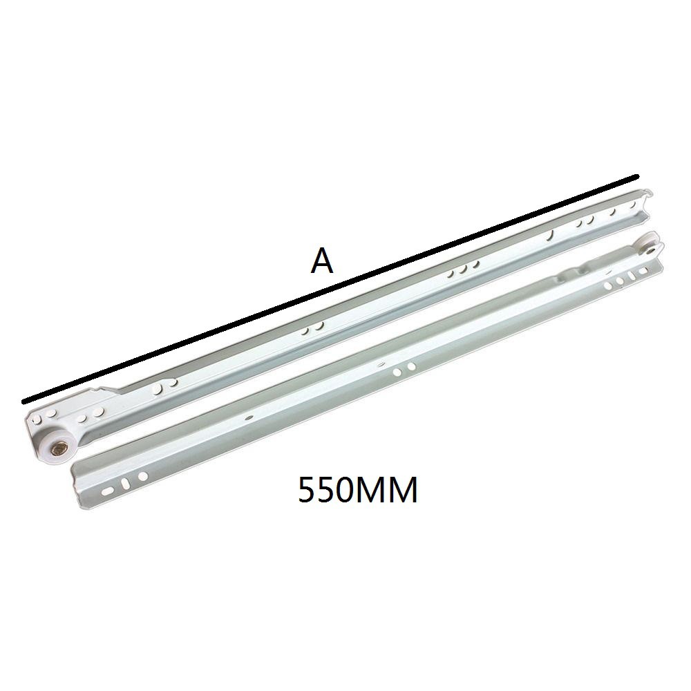 🌱IMP🌱 Heavy Duty Furniture Drawer Slide Roller Runner Rail Laci (1SET ...