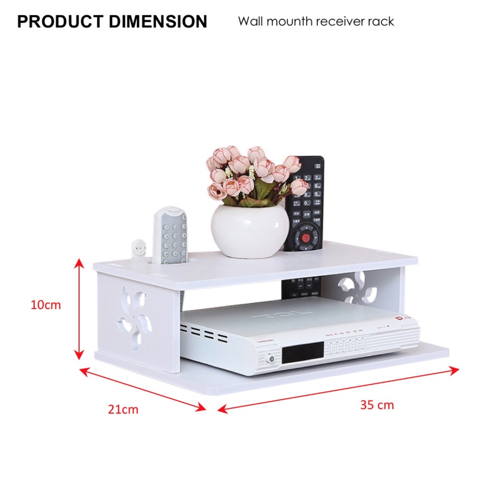 NELLA WPC wall mount receiver rack | Shopee Malaysia