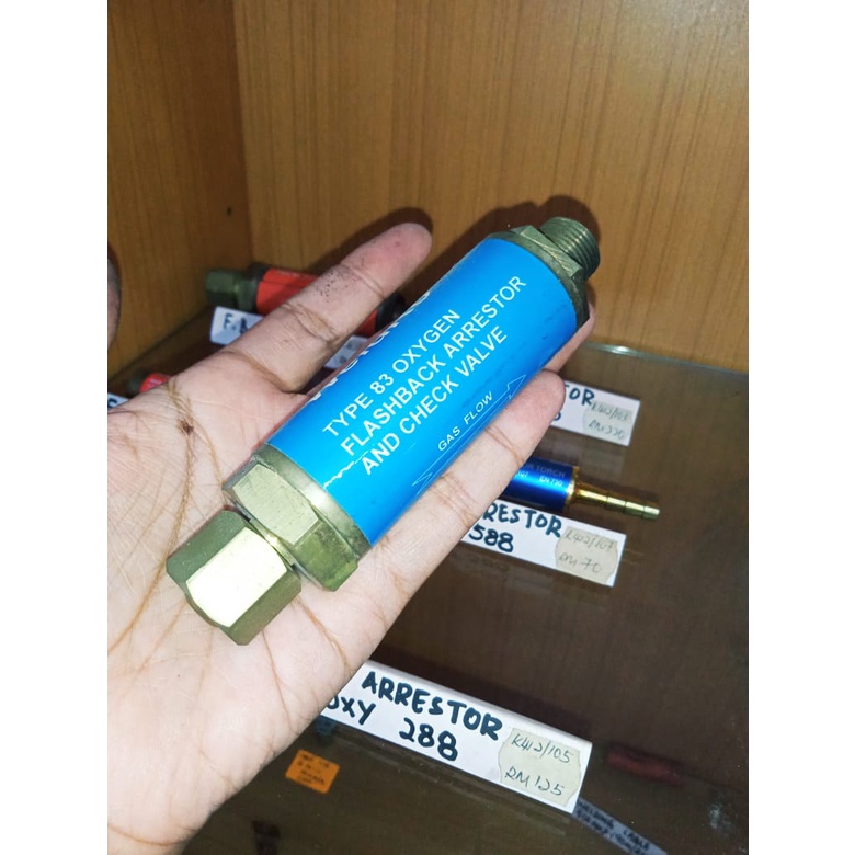 [ WELDRO ] OXYGEN FLASHBACK ARRESTOR AND CHECK VALVE (TYPE 83) | Shopee ...