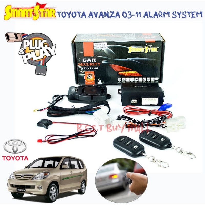 TOYOTA AVANZA ALARM 2008-2018 OEM | Shopee Malaysia