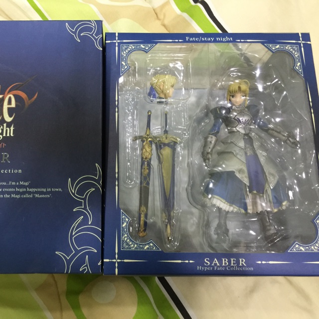 Fate stay night - hyper fate collection - saber action figure ( BIB ...