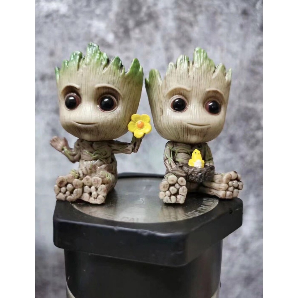 Groot Guardian Milky Way Character Model Study Corner Desk Decoration ...