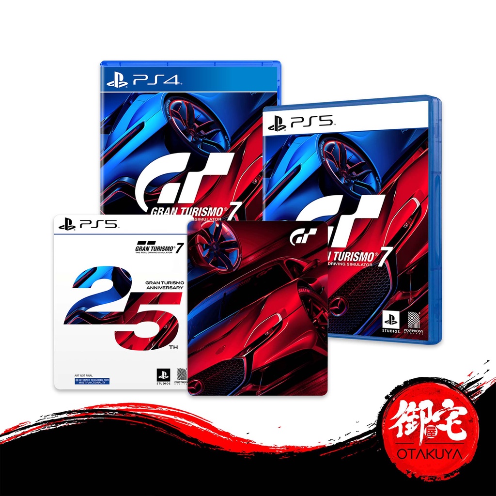 【7.7 SALE】PS5 / PS4 Gran Turismo 7 GT7 (English Chinese Multilingual ...