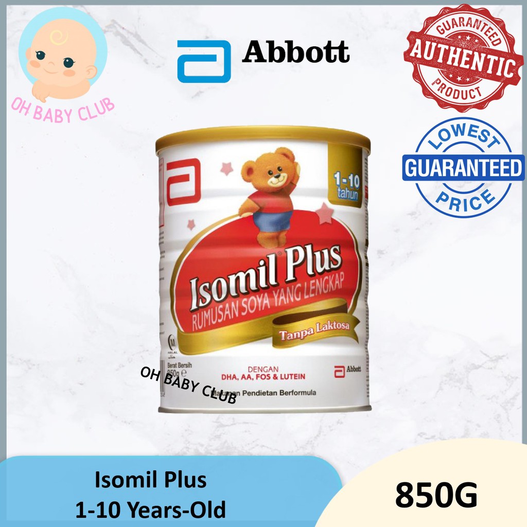 Isomil Plus for 1 to 10 Years Old (850g) | Shopee Malaysia