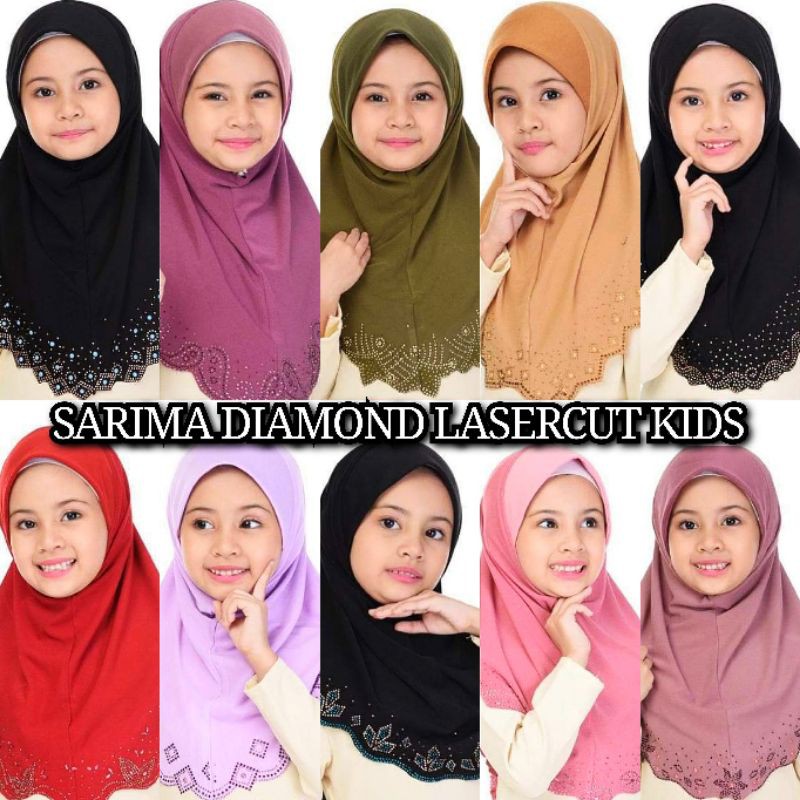 SARIMA DIAMOND LASERCUT KIDS (BORONG SAHAJA) | Shopee Malaysia