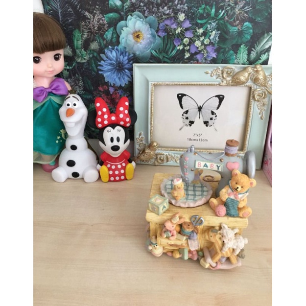 BNIB Baby Teddy Bear Clay Musical Box | Shopee Malaysia