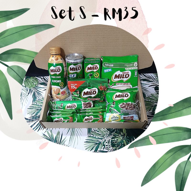 🔥 FREE STICKER GAMBAR 🔥 MILO Gift box Surprise box Chocolate Box Birthday box Hadiah Bajet Murah ...