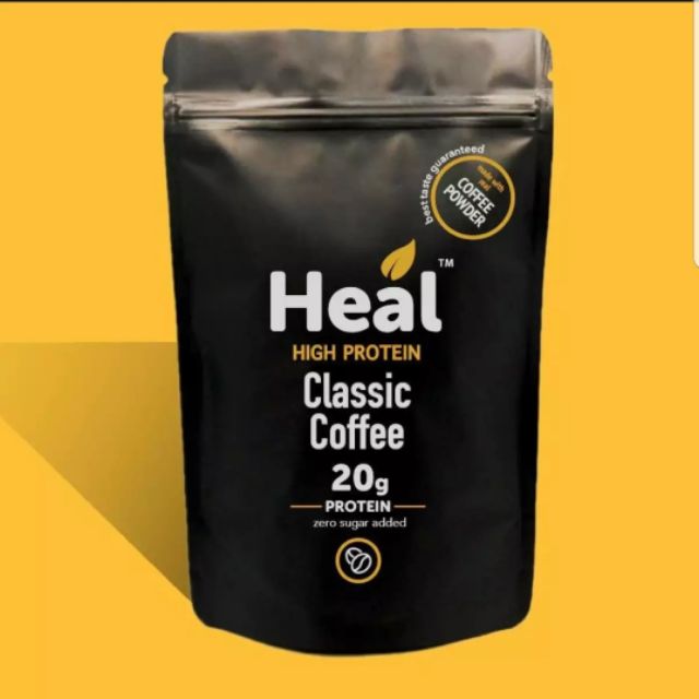 Heal High Protein Classic Coffee (15 Servings) | Shopee Malaysia