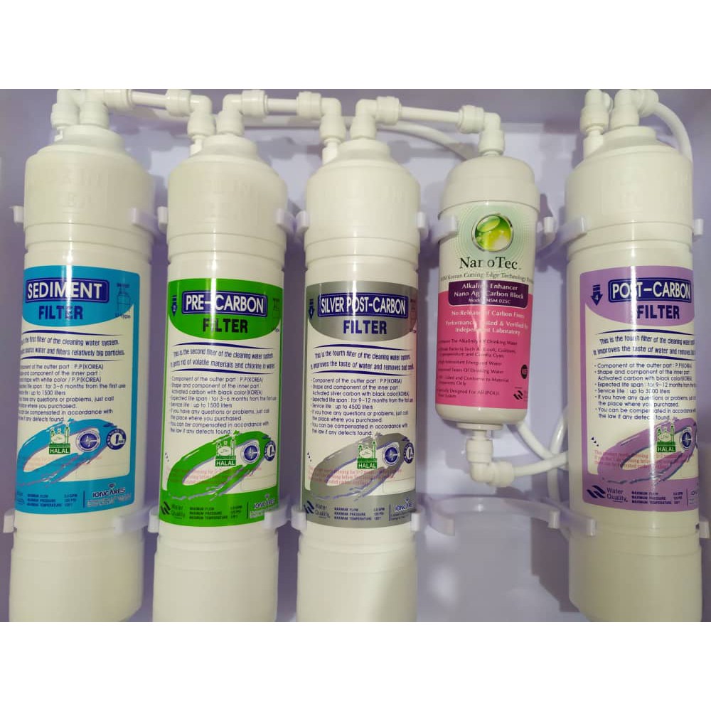 Korea 5 In 1 Premium Quality Alkaline Water Filter System | Shopee Malaysia