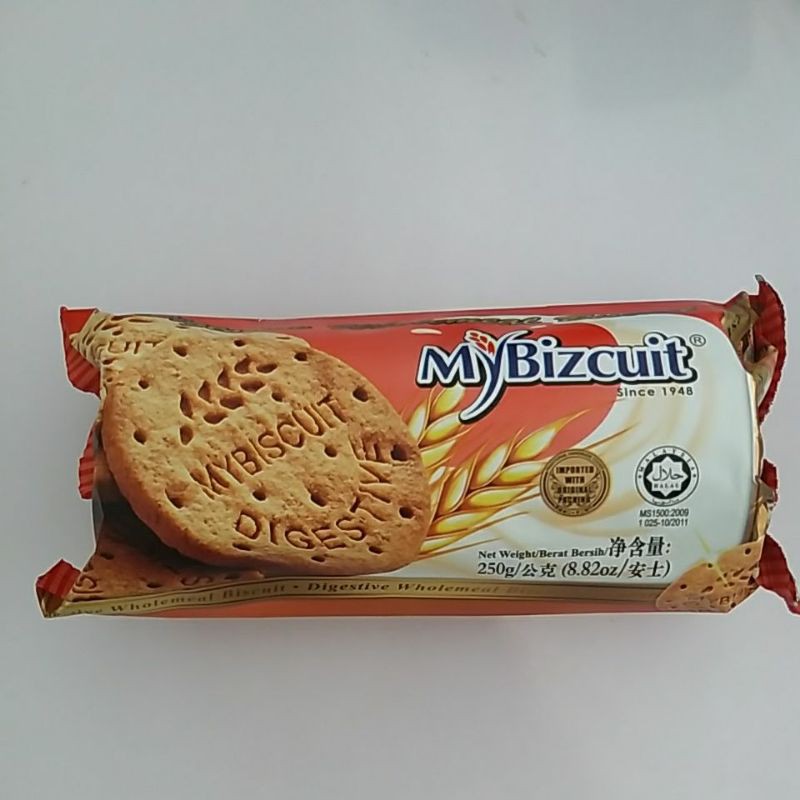 MyBizcuit Digestive Wholemeal Biscuit 250g | Shopee Malaysia