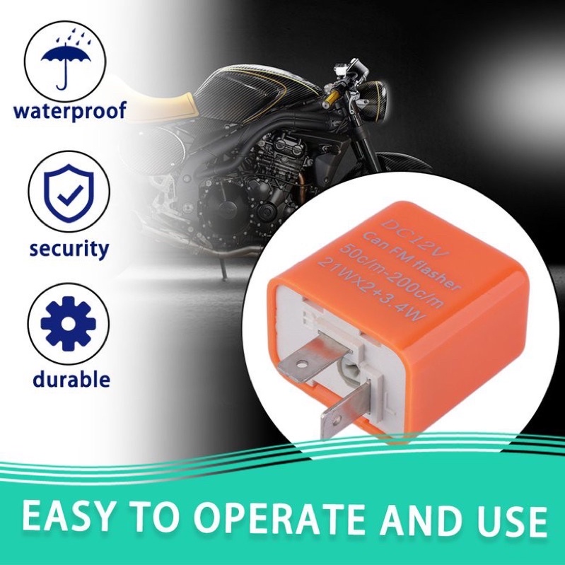 FLASHER RELAY HIGH PERFORMANCE FOR R25 V1 - EASY PLUG & PLAY | Shopee ...