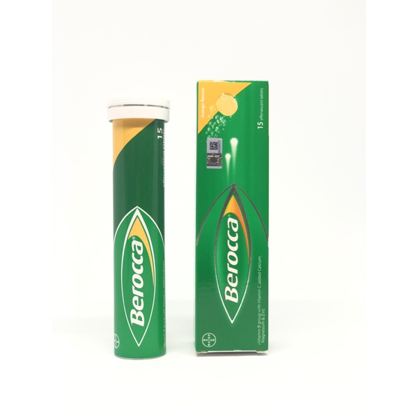 Berocca Eff Tablets 15's (Orange/Mango flavour) | Shopee Malaysia