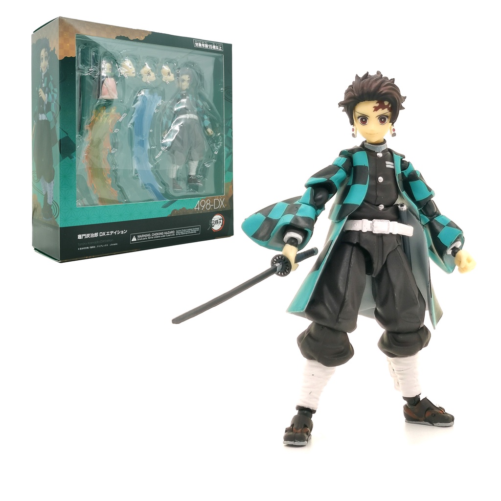 Oem 15cm SHF Figma Demon Slayer Tanjiro Nezuko Kamado Action Figure ...