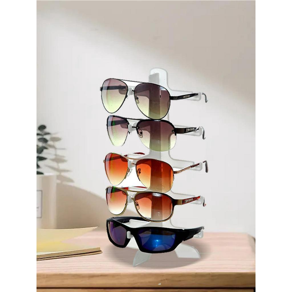 White Black Sunglasses Display Stand Eyeglasses Countertop Counter ...