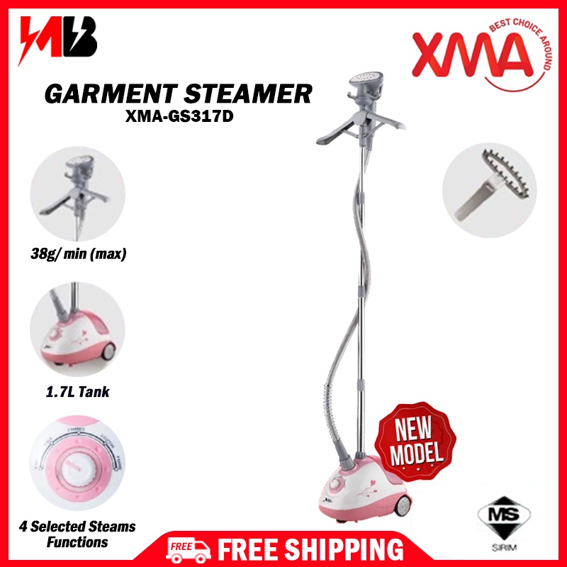 [ FREE SHIPPING ] XMA XMA-GS317D 1.7L 1580W Garment Steam Iron Garment ...