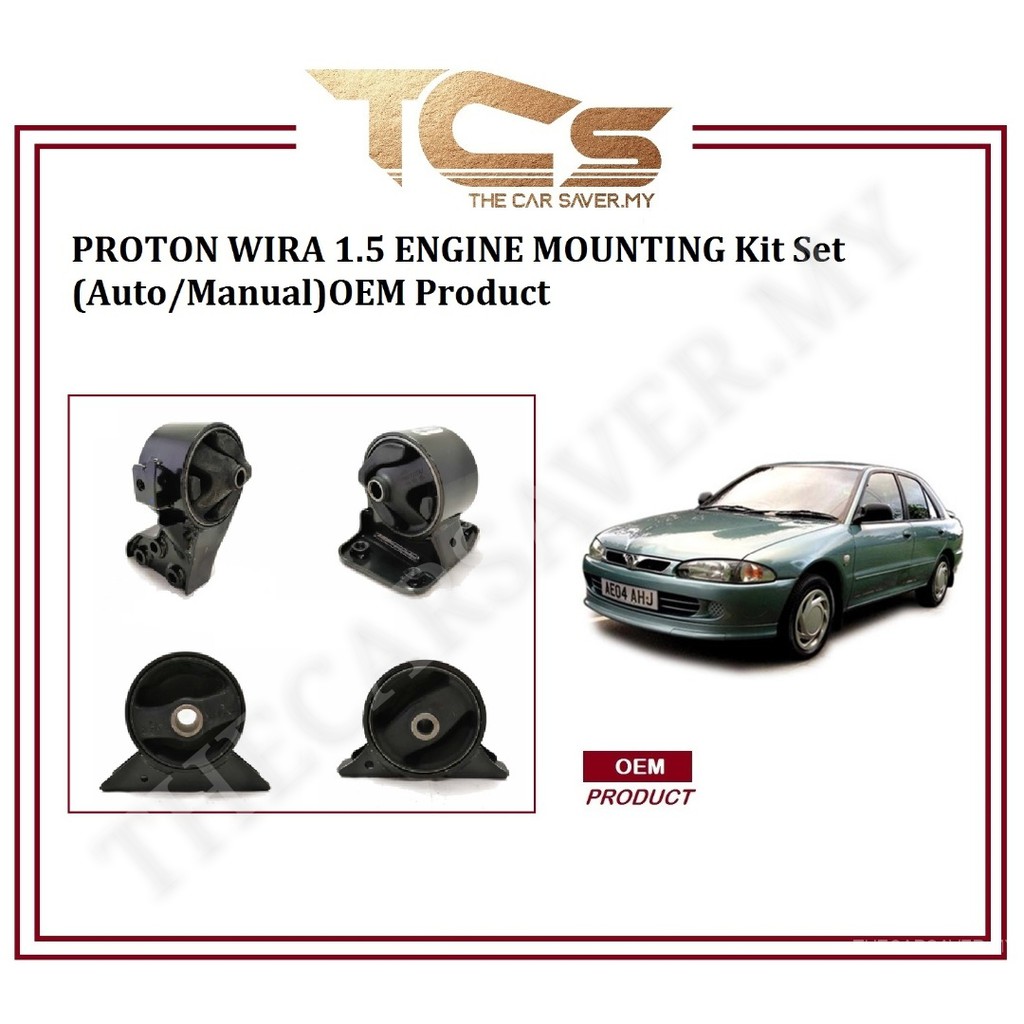 Proton Wira 1.5 Engine Mounting Kit Set (Auto/Manual)OEM Product ...