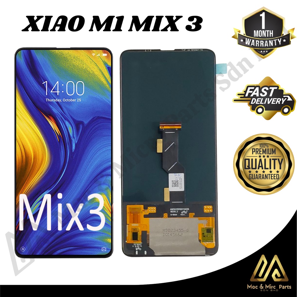 XIAO MI MIX 3 Fullset LCD ORIGINAL Quality Touch Screen Digitizer ...
