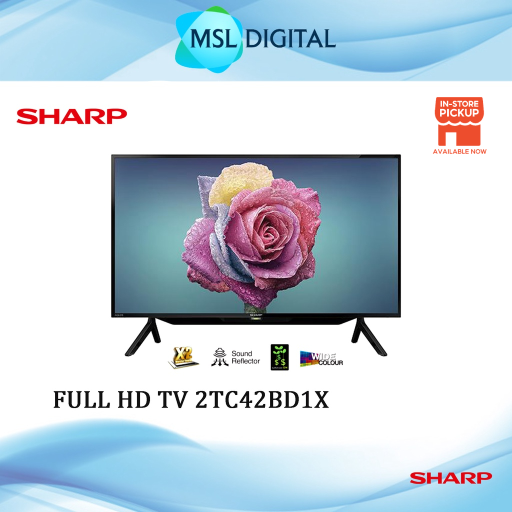 SHARP AQUOS 42 Inch Full HD TV - 2TC42BD1X 42BD1X | Shopee Malaysia