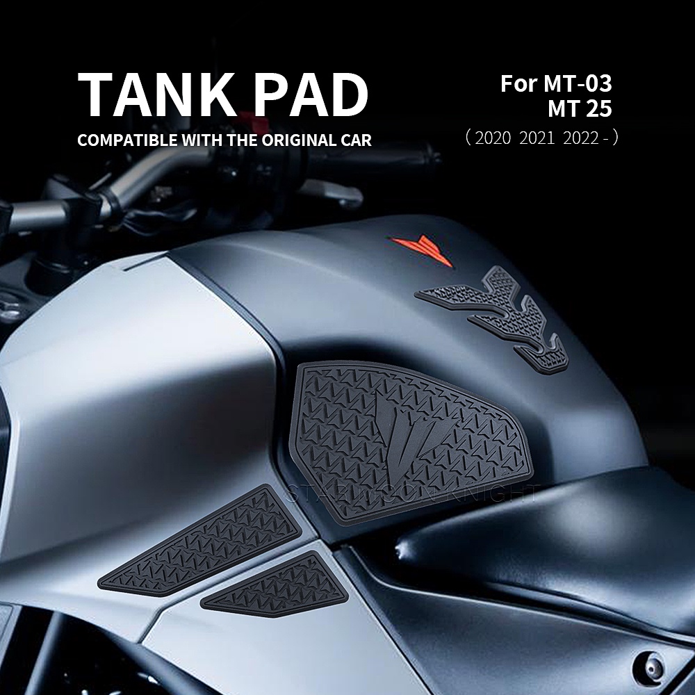 Motorcycle Side Fuel Tank pad For Yamaha MT-03 MT03 MT-25 MT25 2020 ...