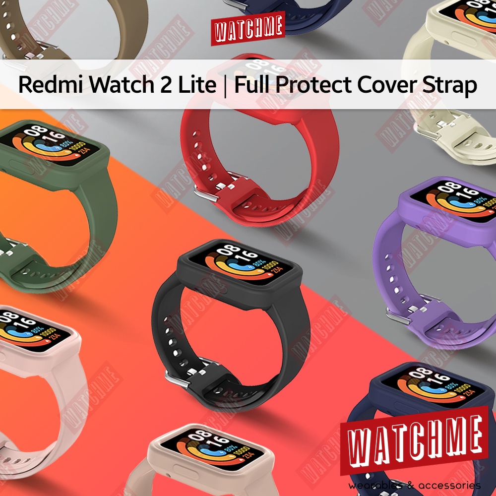 Xiaomi Redmi Watch 2 Lite Strap, 2in1 Full Protect Body Cover Strap, 5 ...