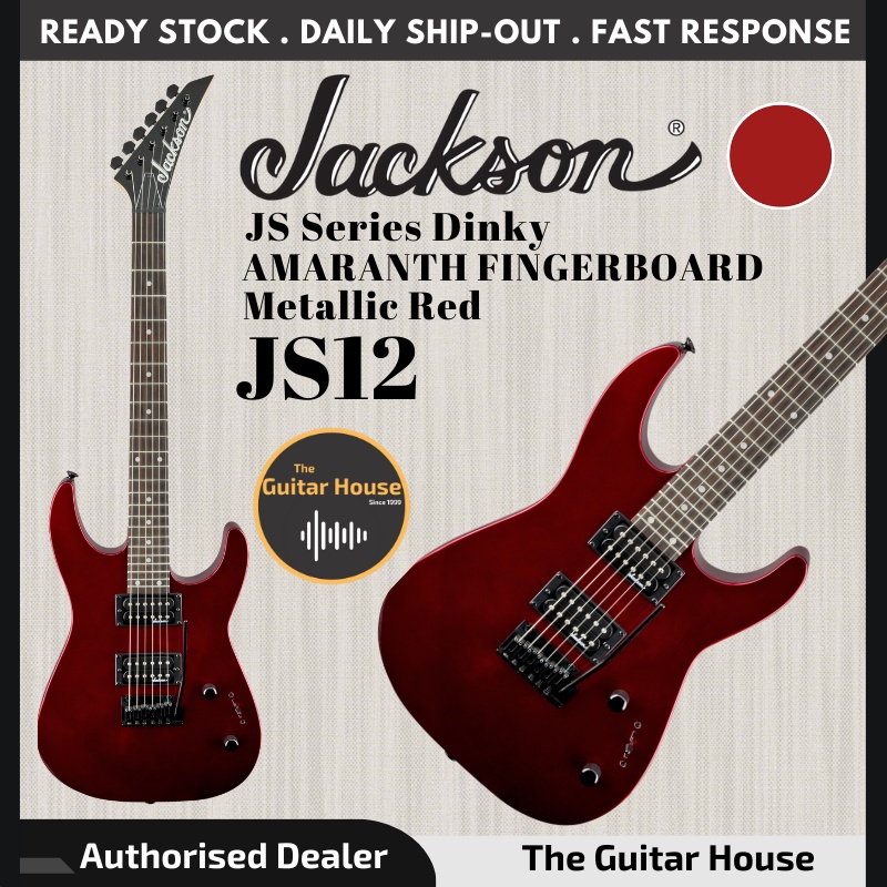 Jackson JS Series Dinky JS12 Electric Guitar, Amaranth Fretboard ...