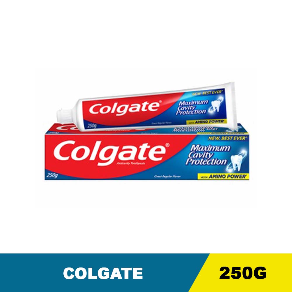 Colgate Maximum Cavity Protection Regular flavour 250G | Shopee Malaysia